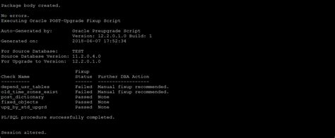 Manual Upgrading Oracle Database From 11204 To 12201 Oracledbwr