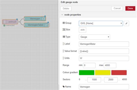 Node Red Voorbeeld Data Via Mqtt Visualiseren