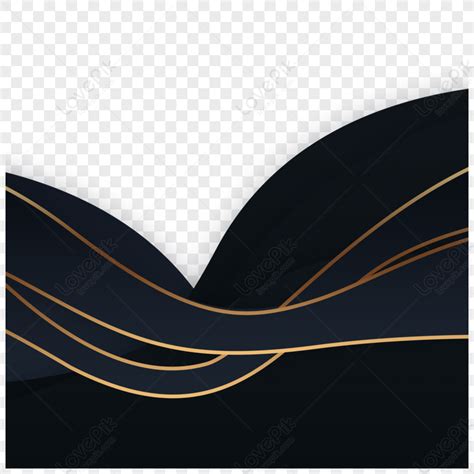 비즈니스 금속 테두리 일러스트 종이 잘라 배경 물 우주기하노랑 Png 일러스트 무료 다운로드 Lovepik