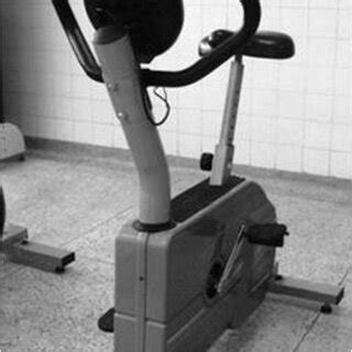 Photograph Of The Cycle Ergometer Download Scientific Diagram