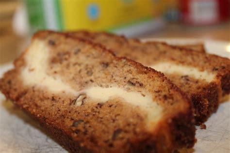 Fancy Banana Bread With Cream Cheese Filling Fancy Banana Bread