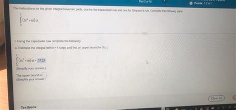 Solved How To Calculate Correct Upper Bound Using Chegg Com