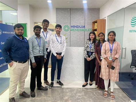 Tanya Anand Pradhan On Linkedin Internship Hindujarenewable