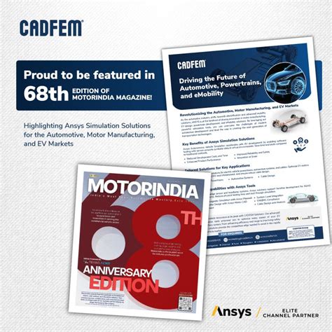 Motorindiamagazine Cadfemindia Ansys Simulation Automotive Ev