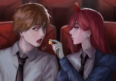 Denji Chainsaw Man Power Chainsaw Man Chainsaw Man