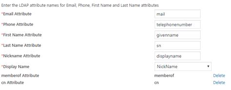 How Do I Configure Attribute Mapping In The Ldap Plugin Knowledge