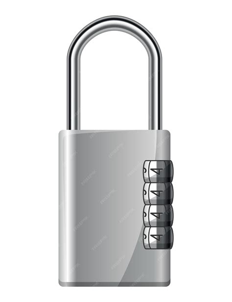 Premium Vector Code Padlock Lock With Combination Password Code Privacy Number Password Entry