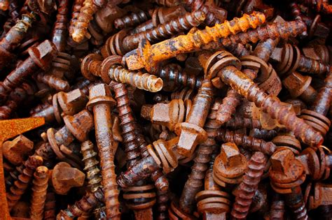 Free Rusty Screws Stock Photo FreeImages Com