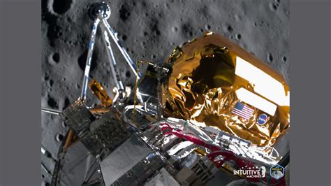 Odysseus Moon Lander Intuitive Machines Nasa Sends Final Images Lunar