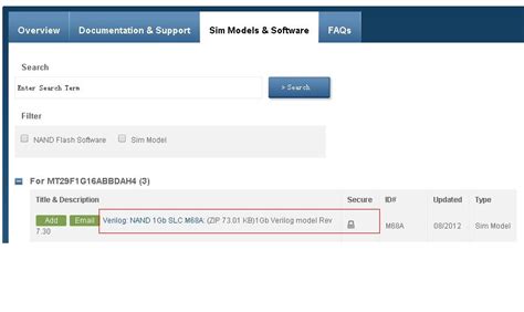 Nand Flash 仿真模型 微波eda网
