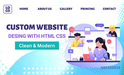 Design Redesign Or Customize Website Design With Html Css Bootstrap By Sharifuddin662 Fiverr