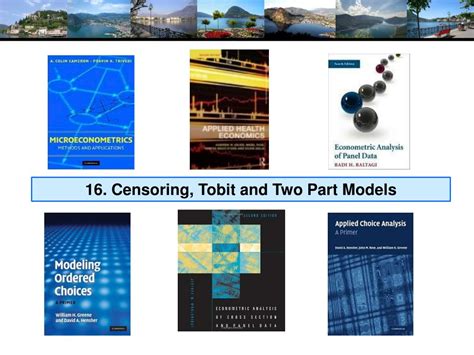 Ppt 16 Censoring Tobit And Two Part Models Powerpoint Presentation