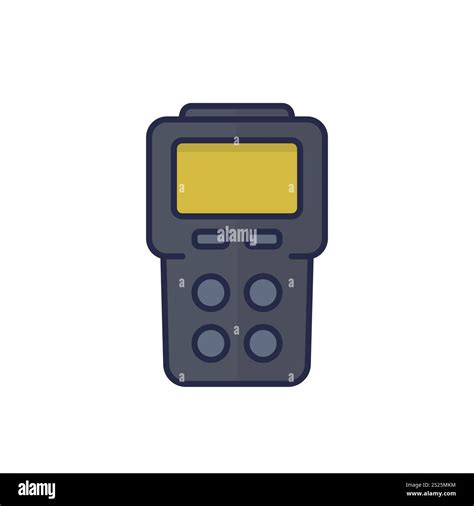Gas Detector Icon With Outline Stock Vector Image And Art Alamy
