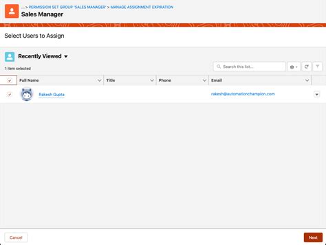 Assign An Expiration Date To Permission Set Or Permission Set Group