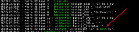 assign cmd commands but macro r grandma2