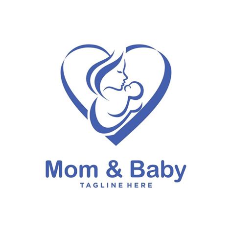 Premium Vector Mothers Love Logo Illustration Vector Design