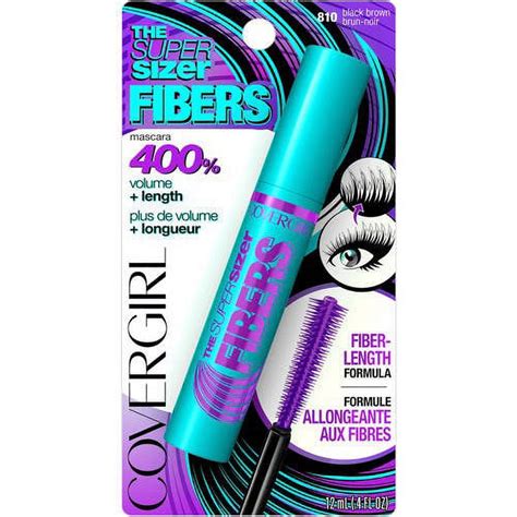 Covergirl The Super Sizer Fibers Mascara Black Brown Pack Of 24