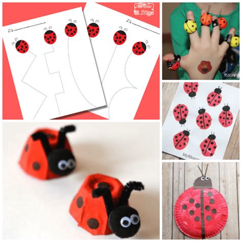 Lovely Ladybug Crafts For Preschoolers From Abcs To Acts