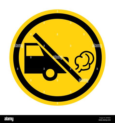 Do Not Switch On Engine Symbol Stock Vector Image And Art Alamy