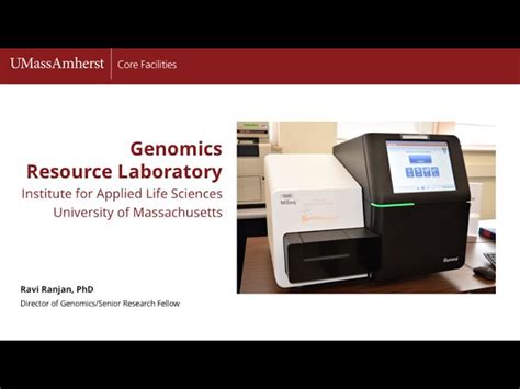 Core Facilities Seminar Series Genomics Resource Laboratory