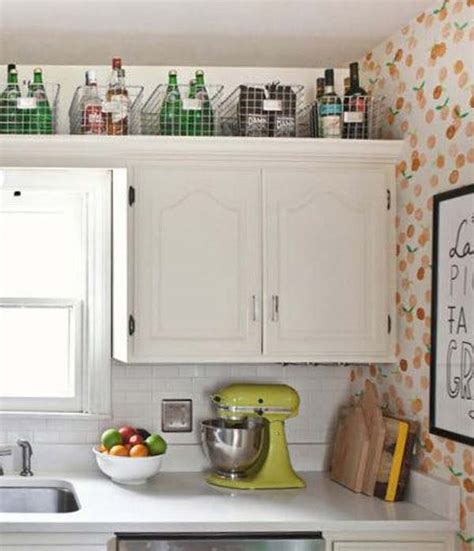 Decorating On Top Of Cabinets