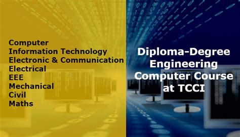 Diploma Degree Engineering Coaching At Tcci Tccicomputercoaching