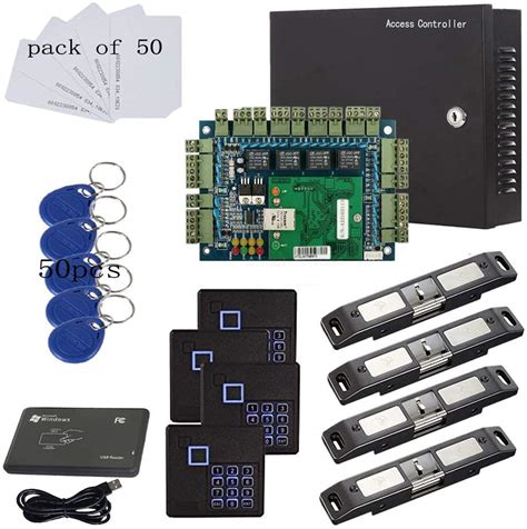 Buy TCP IP Network Doors Smart Access Control Panel System With Electric Strike Lock For Push