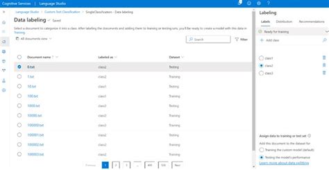 How To Label Your Data For Custom Classification Azure Cognitive