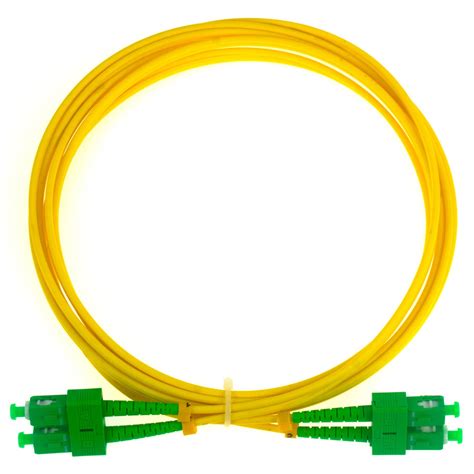 Sc APC To Sc APC Duplex Fiber Optic Patch Cord Fibre Optic Patch Cord And Sc APC To Sc APC