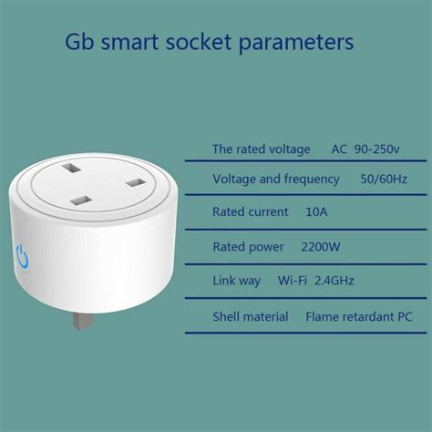 Smart Wifi Plug Socket Power Switch App Remote Con Grandado