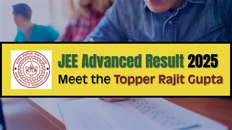 JEE Advanced Result Declared At Jeeadv Ac In Check Toppers List Download Answer Key Here