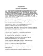 HW Assignment Docx HW Assignment General Policy For All Assignments Late Or