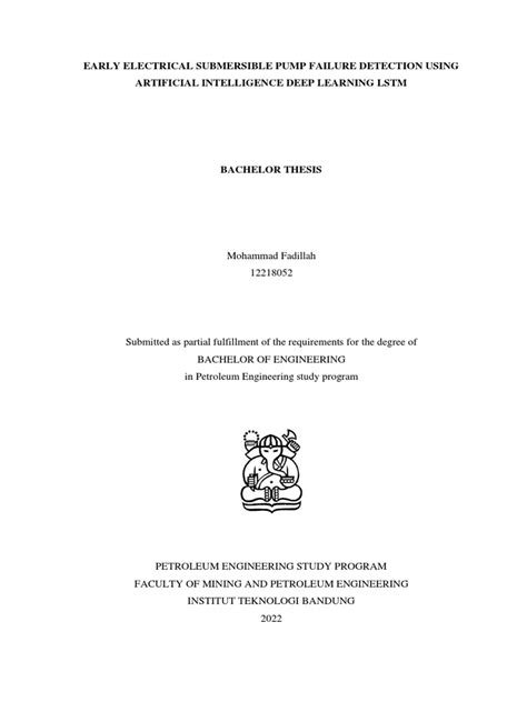 Early Esp Detection Failure Using Ai Pdf Forecasting Coefficient