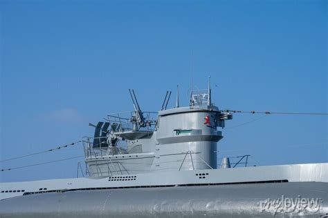 Ein Altes Uboot Aus Dem Weltkrieg Am Strand Von Laboe An Der Wall Stickers Storm Memorial