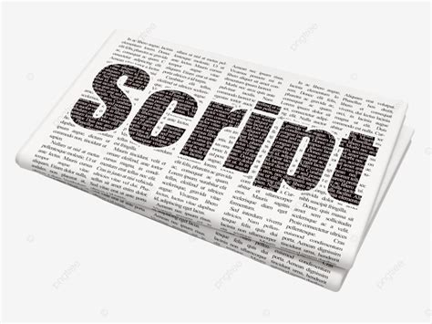 Software Concept Script On Newspaper Background Letter Software