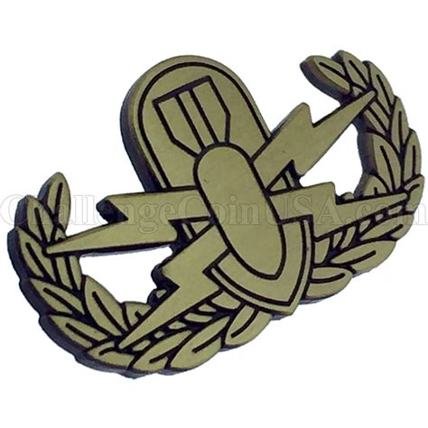 Challengecoinusa Eod Basic 1 Inch Lapel Pin