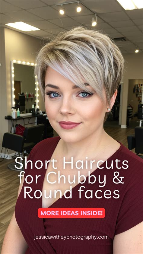 Chic Short Cuts For Round Faces That Look Amazing Cute Haircut For