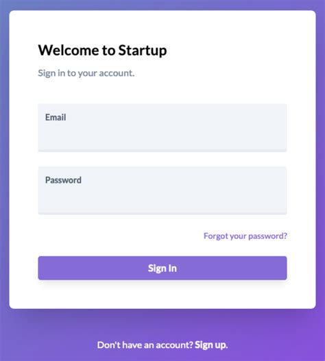 Feat Re Create Login Screen Using Tailwind Css · Issue 286 · Dwylauth · Github