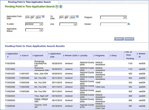 Viewing And Exporting The Pending Point In Time Report To Excel