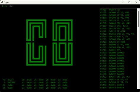 My First Chip 8 Emulator Thanks For The New Obsession Remudev