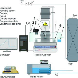 Experimental Setup For The Compression Tests Download Scientific Diagram