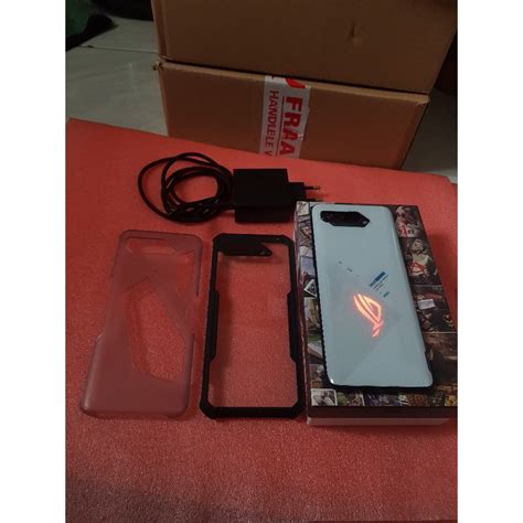 Jual Asus Rog 5s 8gb128gb Putih Ex Tam Bonus Istimewa Shopee Indonesia