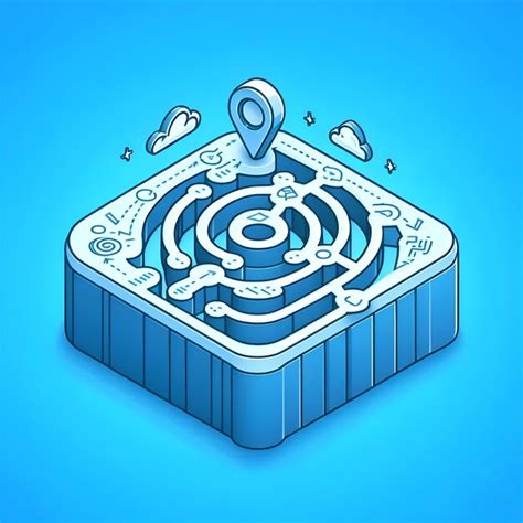 3d Flat Icon Strategy Concept Design With Space For Text And Graphics