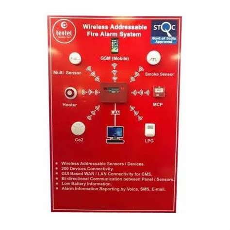 Wireless Addressable Fire Alarm System At Best Price In Hyderabad