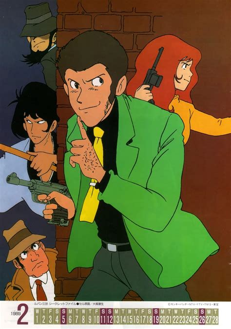 Arsene Lupin Iii Jigen Daisuke Mine Fujiko Ishikawa Goemon Xiii And