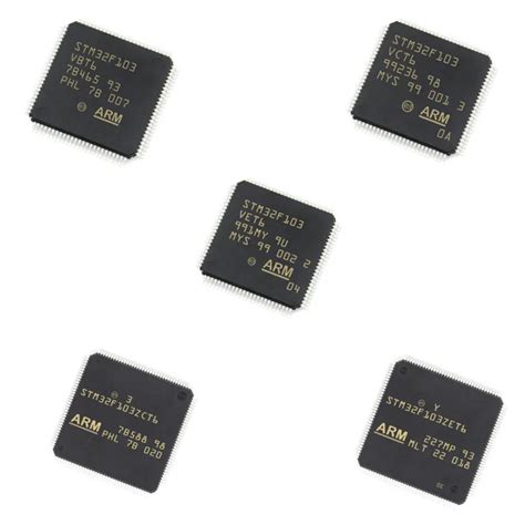 Microcontroller Ic Chips Stm32f Stm32f103 Stm32f103vbt6 Stm32f103vct6
