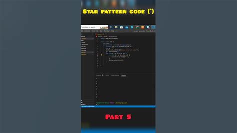 Print Star Pattern Part 5 Development Coding Java Javatutorial