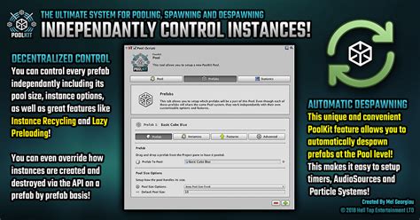 PoolKit Professional Pooling System For Unity Unity Games Development