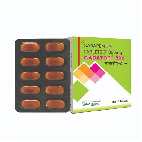 Gabatop 800 Gabapentin Capsules Ip 800 Mg At ₹ 200 Stripe Borivali East Mumbai Id
