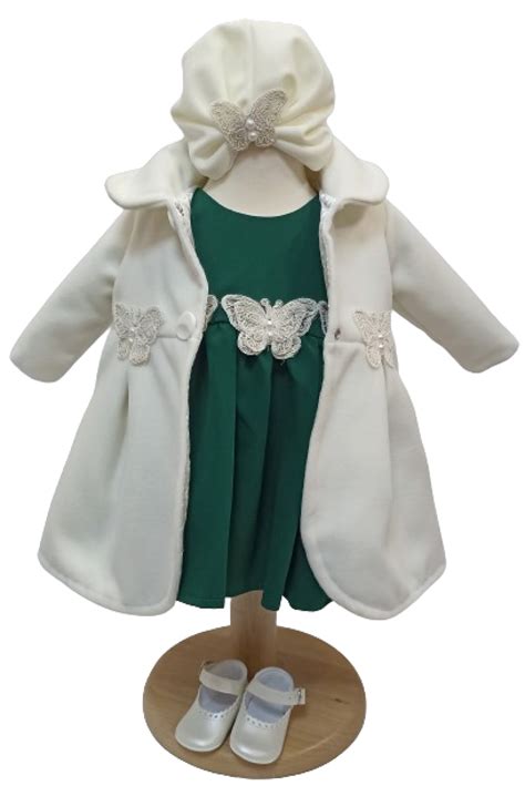 Rochie Cu Palton Fata Articole Botez Online Aldomo